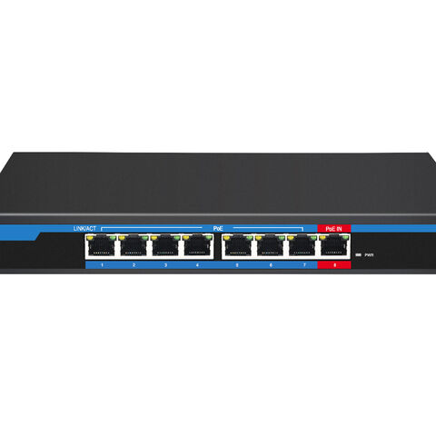 Buy Wholesale China 90w 8 Port Poe Extender Poe Switch+ Poe Passthrough ...