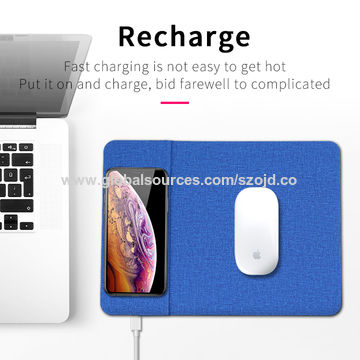 Buy Wholesale China 10w Wireless Charging Phone Mouse Pad Wireless & Wireless Charger Mouse Pad ...