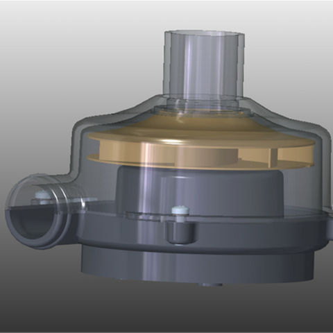 Small size 8kPa high pressure air flow respirator dc brushless ...