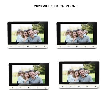 Tcp/ip Video Door Phone 4 Wired Video Door Phone Intercom System For ...