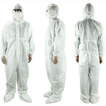 Buy Wholesale China White Protective Suit Disposable Civilian Use ...