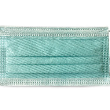 In Stock Non-Woven Elastic Earloop Pleated 3 Ply Surgical Disposable ...