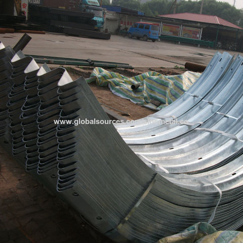 Customized Curved Hot Dip Galvanized GI Road Safety Steel Highway ...