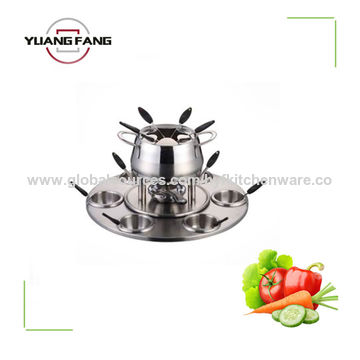 Buy Wholesale China Good Quality Stainless Steel Fondue Set & Fondue ...