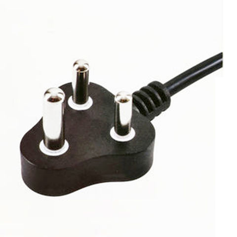 Buy Wholesale China India 3 Pins Ac Power Cord Plug With Isi ...