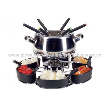 Buy Wholesale China Cookware Stainless Steel Fondue Set & Fondue Set ...