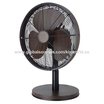 Buy Wholesale China Desk Fan With Wood Stand & Desk Fan | Global Sources