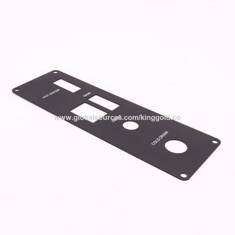 China High quality custom made control faceplates on Global Sources ...