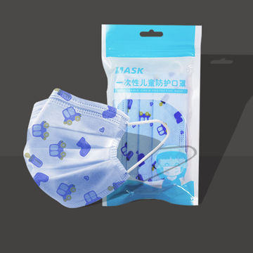 Buy Wholesale China Children's Mask, Blue Kart, Non-woven Fabric, Anti ...