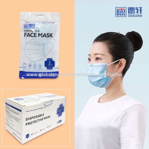 Buy Wholesale China 3plys Qualified Disposable Civilian Masks ...