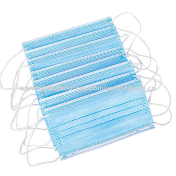 Buy Wholesale China Wholesale Disposable Civilian Mask 3ply Non Woven ...