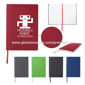 Buy Wholesale China A5 Customized Promotional Pu Leather Cover Journal ...
