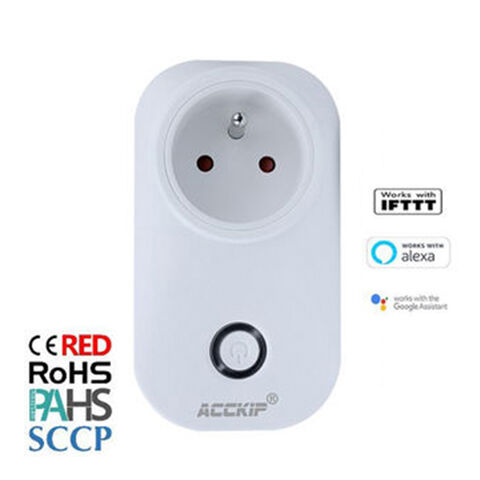 Ce Rohs France 220v Wifi Smart Plug Smart Home Automation Zigbee Smart ...
