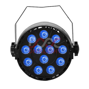 Purple Color 12 leds Par Stage Light 36W DMX 512 UV Mini Par Led ...