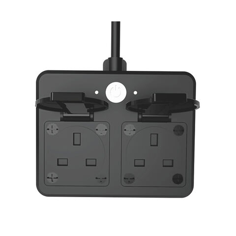 Buy Wholesale China Uk Type Wifi Smart Double Outdoor Waterproof Plugs ...