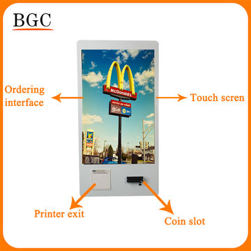 Bgc-23.5inch Self-service Ordering Machine Diigital Signal Easy To Pay ...