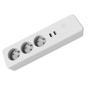 Buy Wholesale China France Type Tuya Multi Outlet Socket With 2 Usb ...