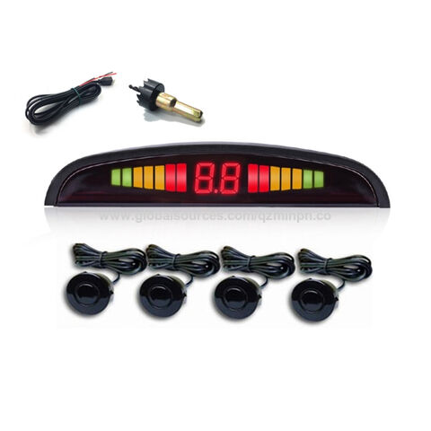 Car Aftermarket parking assist systems with 4 sensors LED Display Radar ...