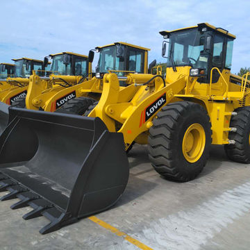 Buy Wholesale China Chinese Lovol Wheel Loader 5.5t 162kw Fl956h With 3 ...