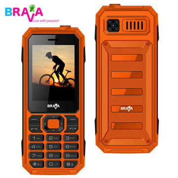 2.4'' Waterproof Feature Phone IP67, 1700mAh Water Resistant Bar Phone ...