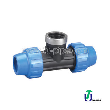 Buy Wholesale China Pp 90 Deg Tee With Female Threaded Offtake Din 8076 ...