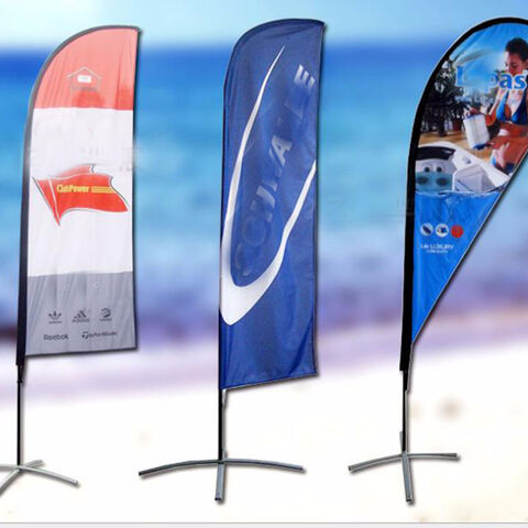 Spanduk Iklan Luar Ruangan Spanduk Bendera Bali Cetakan Poliester Tiang ...