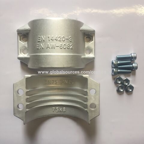 Buy Wholesale China Aluminum Safety Clamps, Dn 32*6,en 14420-3, Pipe ...