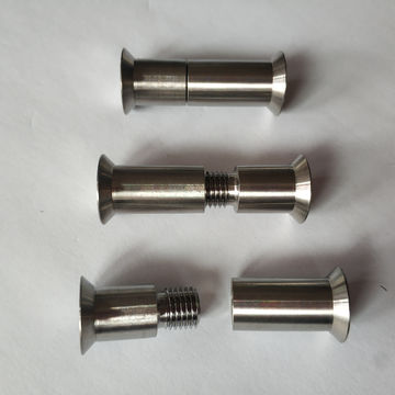 Buy Wholesale China Tc4 Titanium Pivot Bolt Nut Gr5 6al-4v Black/golden ...