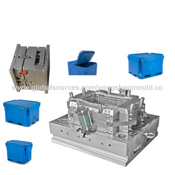 Injection Mold Tooling For Plastic Packing Bins Containers And Pallets ...