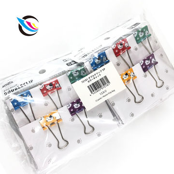 Buy Wholesale China Colorful Cartoon Clips Files Folders Metal Clips ...