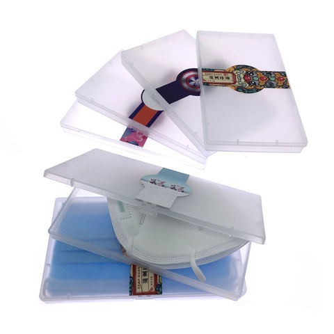 Buy Wholesale China Japan Cartoon Mask Case Plastic Frosted Transparent ...