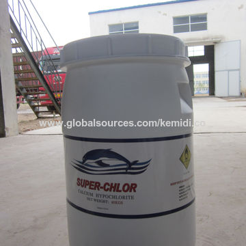 China Calcium Hypochlorite 65% 70% for swimming pool on Global Sources ...