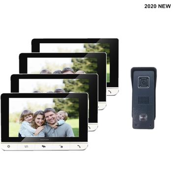 Buy Wholesale China 4 Wired Video Intercom Video Door Phone With 2 Mp ...