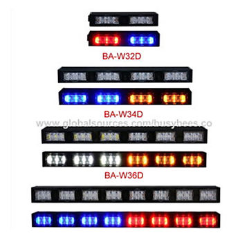 Buy Wholesale Taiwan Red/Blue/White Police Emergency LED Warning Lights ...