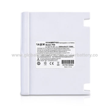 Customized medical lithium battery pack 11.1V 2500mAh lithium ion ...