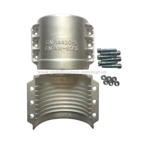 Manufacturer Dn150*13 Aluminum Safety Clamps, Din 2817, En14420-3 Pipe ...
