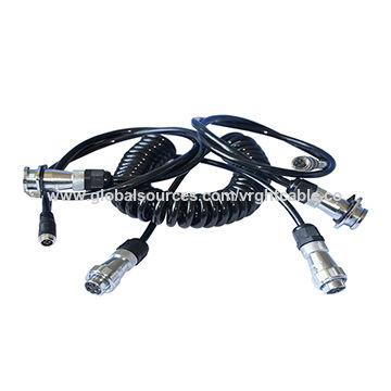 One Camera Heavy Duty Rear View Camera Trailer Vehicle Cable With plug ...
