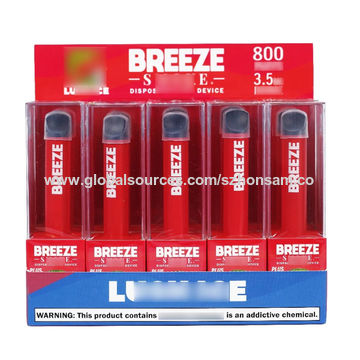 Top quality disposable device 800 puffs breeze vape, electronic ...