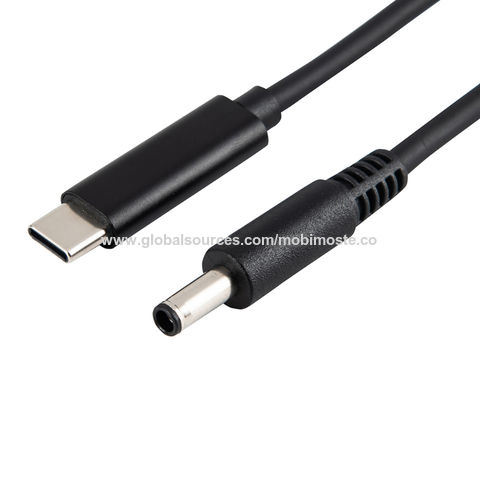 Buy Wholesale China Usb C Power Cable, Usb C Male To 4.5*3.0mm Black ...