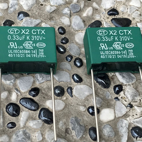 X2 Class 310V AC, Available for EMI Suppression Capacitors, Suppression ...