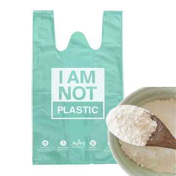 Buy Wholesale China 100% Biodegradable Compostable Supermarket Vest Pe Bag Corn Starch Pla+pbat ...