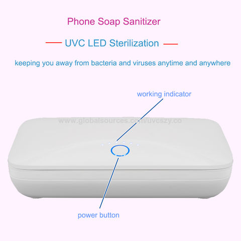 Phone soap sanitizer, uv light sterilization device, uv sterilizer box ...