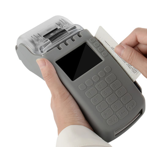China Grey Silicone Cover Well Protected for VX520C POS Terminals on ...