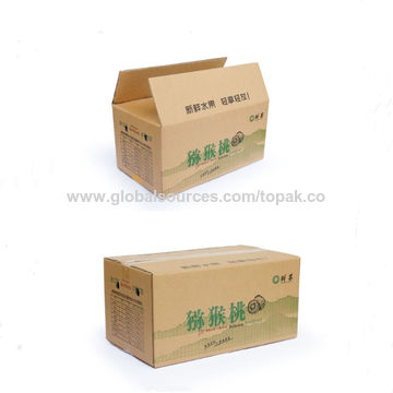 Buy Wholesale China Corrugated Fruit Boxes, Custom Printed Paper Boxes ...