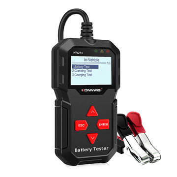 Multi-language 2.0 inch handheld battery tester for 12V 100-2000 CCA ...