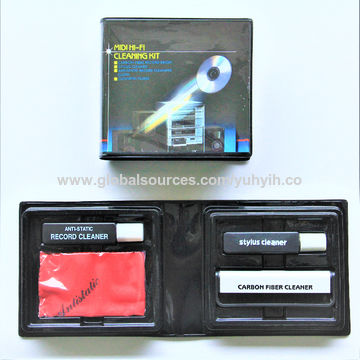 Hi-fi Cleaning Set With 1 Antistatic Carbon Fiber Record Brush ...