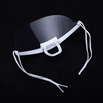 Buy Wholesale China Restaurant Use Mouth Shield Visors Transparent ...