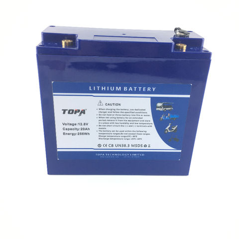 Long cycyle life lithium battery pack 12.8v 20Ah 256Wh high capacity ...