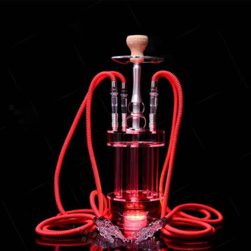 China China Smoking Glass Shisha Pipe Crystal Hookah Vape Pipes Clear ...