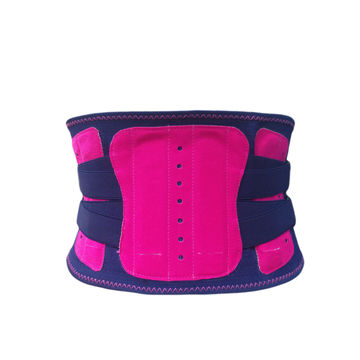 Buy Wholesale China Adjustable Elastic Lumbar Back Brace Back Belt With ...